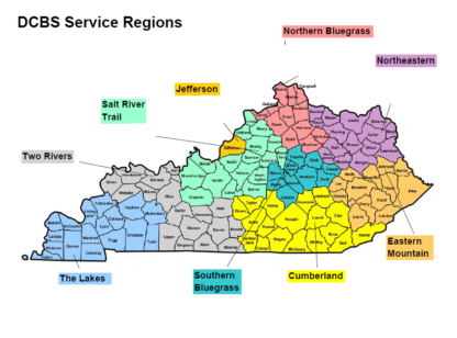 DCBS Division of Service Regions – HDI Learning